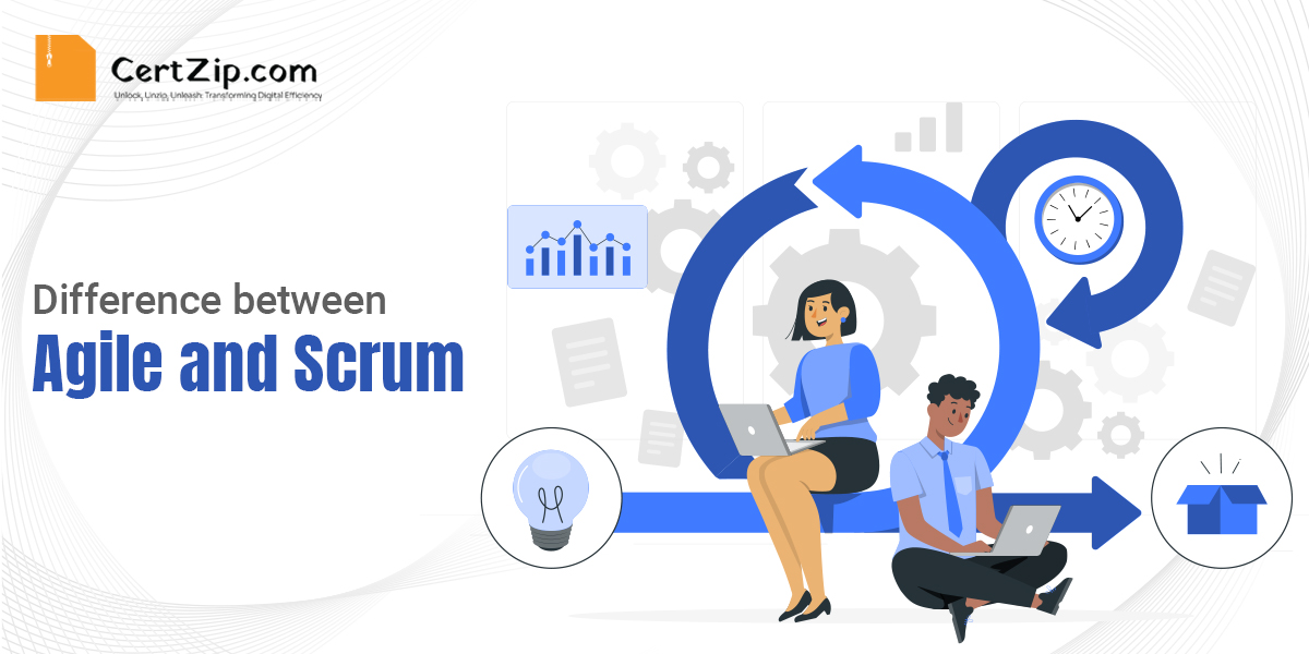 Difference Between Agile and Scrum - CertZip